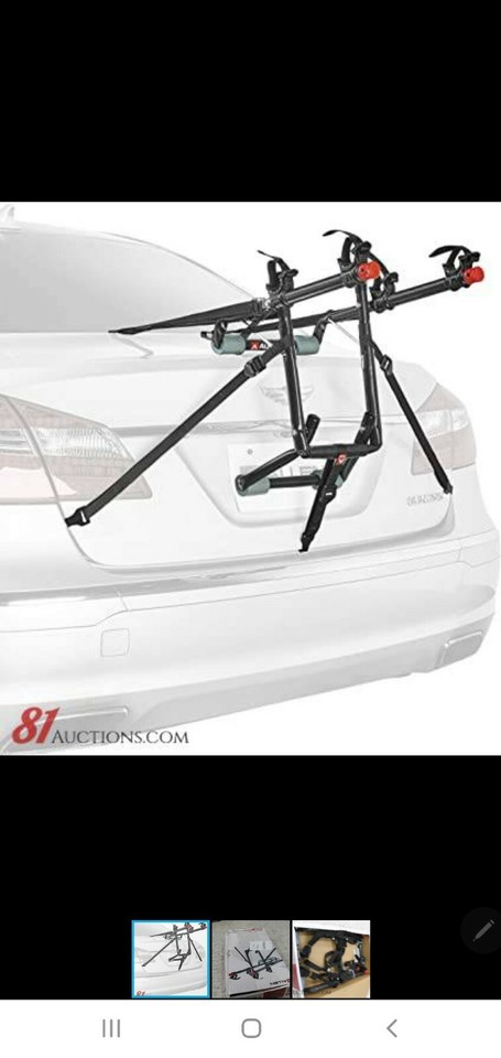 Allen Sports Deluxe 2-Bike Trunk Mount Bike Rack 102DN S3 765271811006 ...