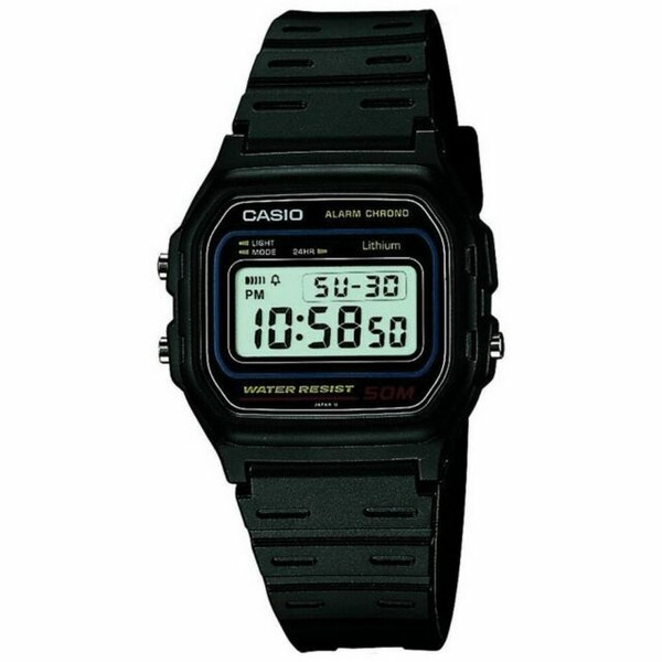 Casio 34mm Casual Digital Wrist Watch - Black (W-59-1VQES) | Acquisti ...
