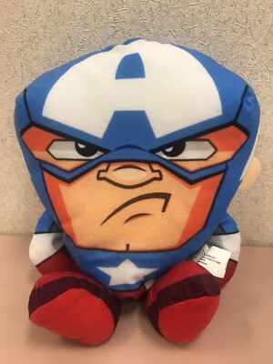 Captain America Avengers Assemble Marvel Small Plush 6" Stuffed Animal ...