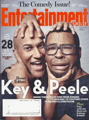 Key & Peele Entertainment Weekly Oct 2014 Mr Show Chelsea Peretti Ike ...