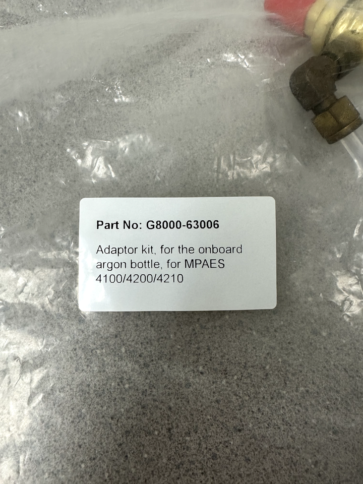 Agilent G8000-63006 Adaptor kit for the onboard Argon BottleMPAES 4100 ...