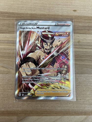 Single Strike Style Mustard TG28/TG30 NM Brilliant Star Trainer Gallery ...