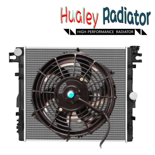 2957 Radiator+Fan Fit 07-18 Jeep Wrangler JK Unlimited Rubicon Sahara 3 ...