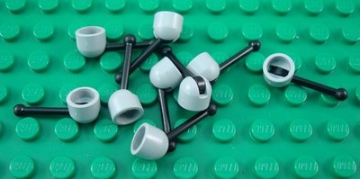 LEGO Lot of 10 Light Bluish Gray Lever Antenna Pieces | eBay