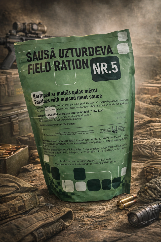 Latvian Armed Forces NATO MRE (Meal Ready to Eat) combat rations. | eBay