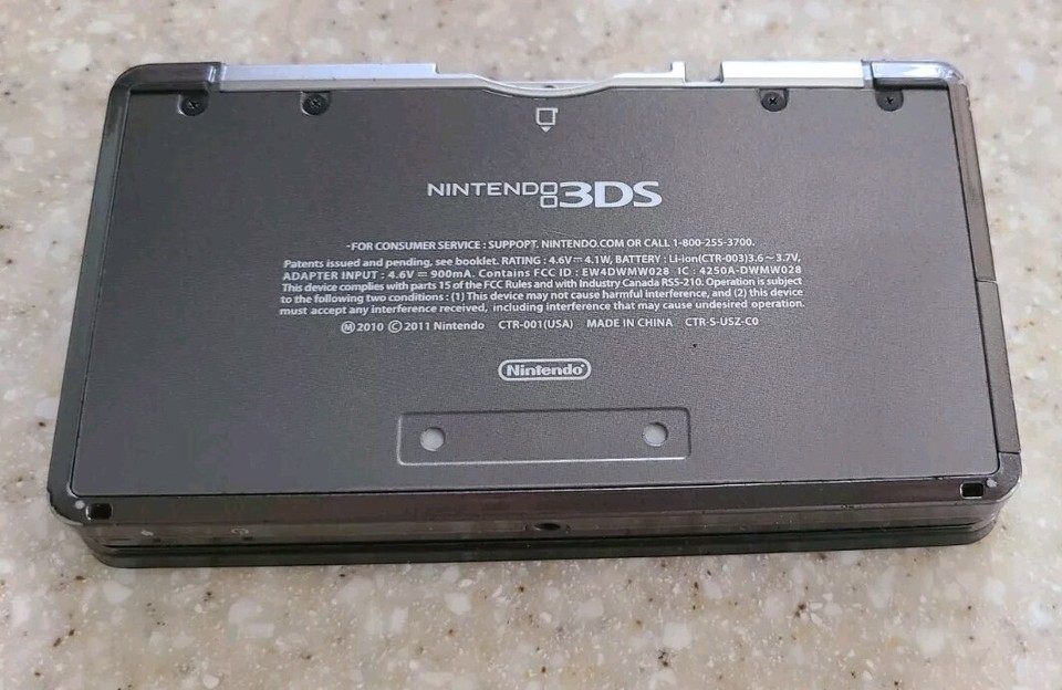 Nintendo 3DS Handheld Gaming Console - Black 4902370518757 | eBay