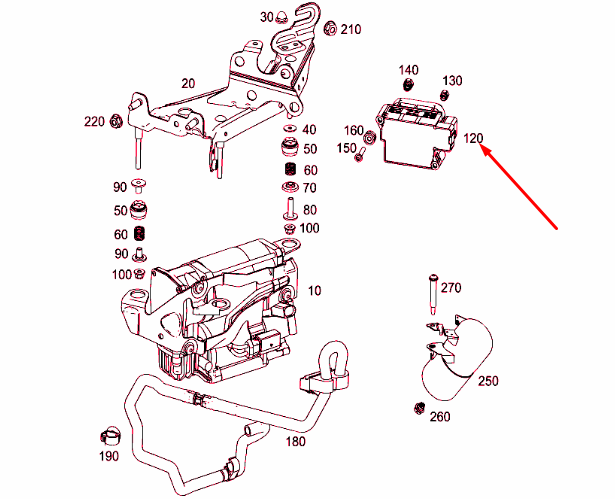 OEM Mercedes-Benz E W213 Valve Block A0993200258 Genuine for sale ...
