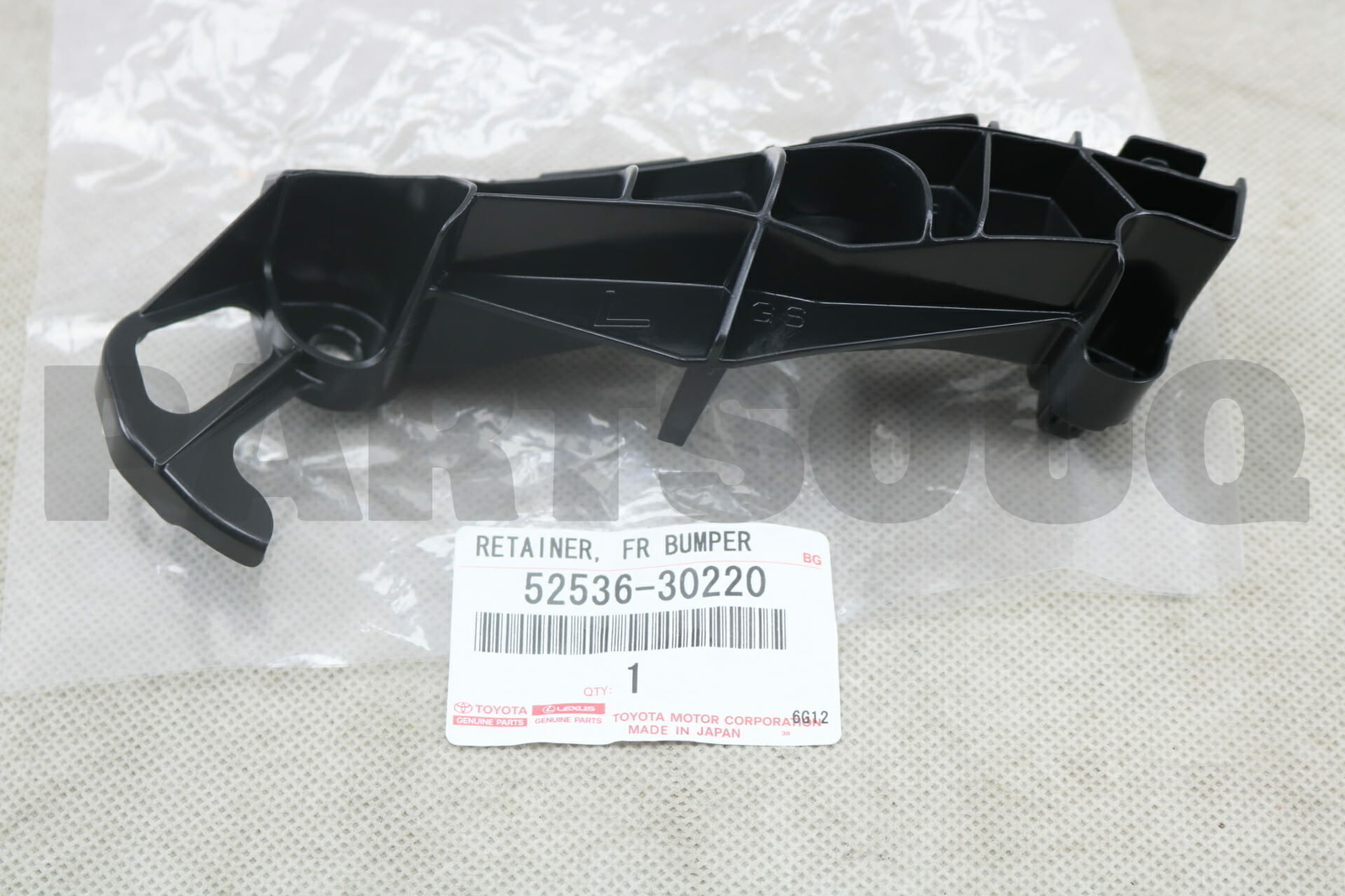 5253630220 Genuine Toyota RETAINER, FRONT BUMPER SIDE, LH 52536-30220 ...