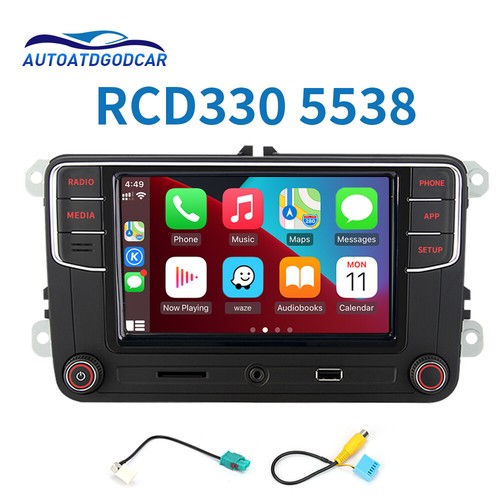 NONAME RCD330 187B RCD340G Android Auto CarPlay Car Radio For VW Golf ...