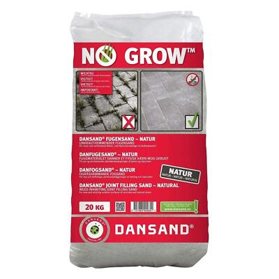 Ready Mix Paving Sand, Dansand No Grow Easy Fix, Patio Brush, 20kg ...