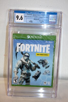 Fortnite Deep Freeze Bundle Xbox One 2018 CGC 9.6 Sealed | eBay