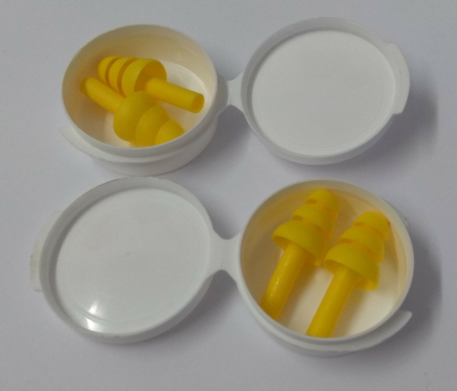 Genuine British UK Military Issue Ear Plugs / Defenders In Storage Case ...