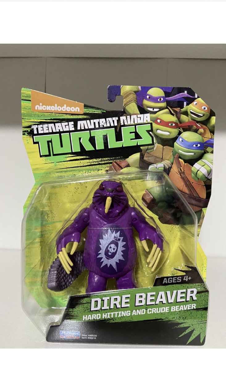 Tmnt Dark Beaver Action Figure Teenage Mutant Ninja Turtles BST AXN