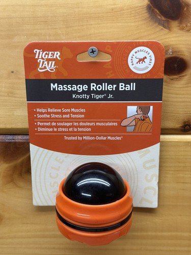 NEW!! Tiger Tail - Knotty Tiger Jr. Handheld Massage Massager Roller ...