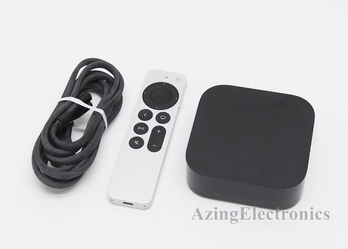 Apple TV 4K 3rd Gen A2843 128GB Media Streamer - Black MN893LL/A | eBay