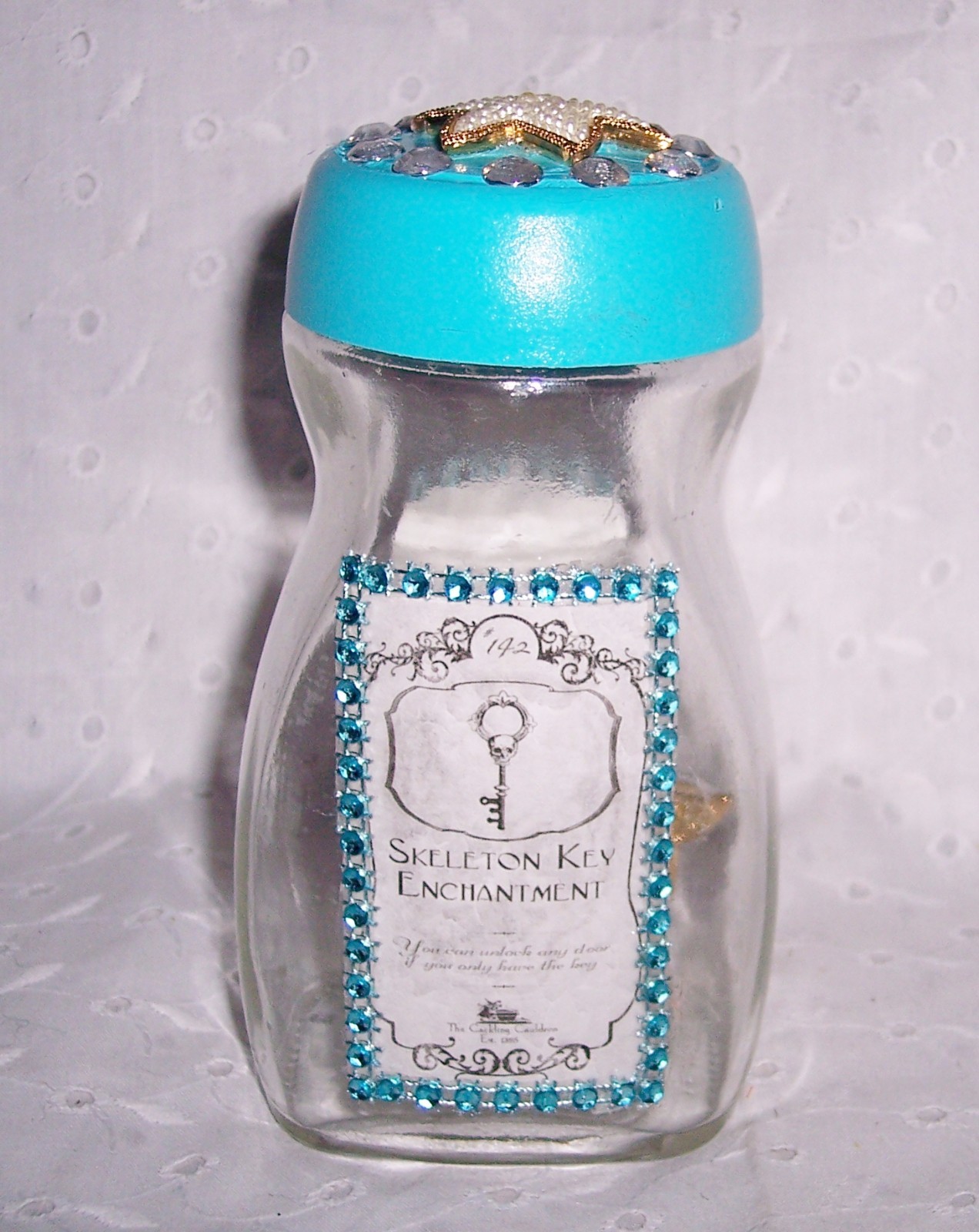 GLASS JARS MERMAID TEARS POTION LOTION LABELS APOTHECARY DECORATIVE ...