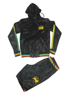 RASTA URBAN MEN DESIGNER TRACKSUIT TIME IS MONEY NEW HIP HOP ERA | eBay