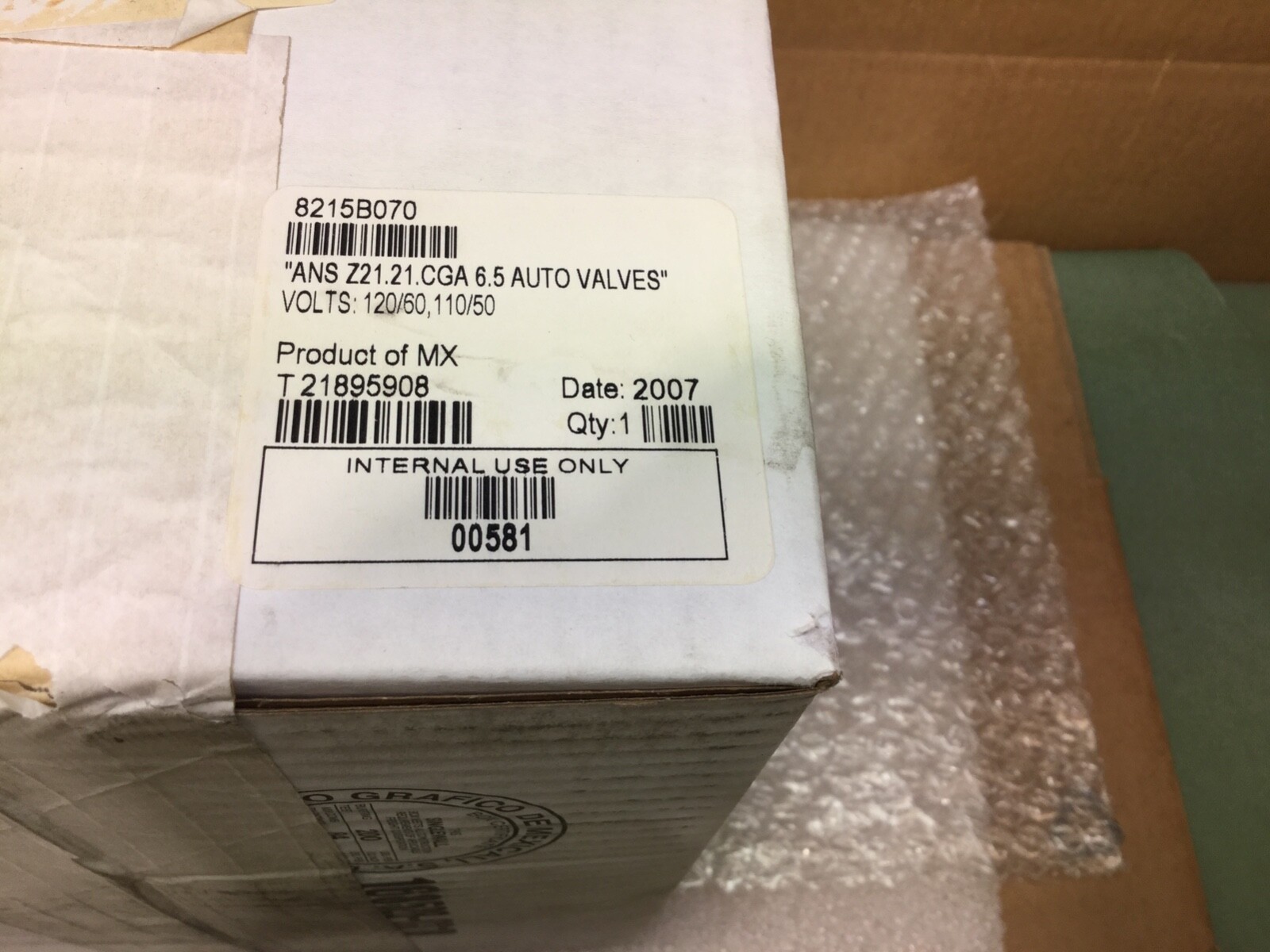 ASCO Valve & Solenoid 8215B070 120vac for sale online | eBay