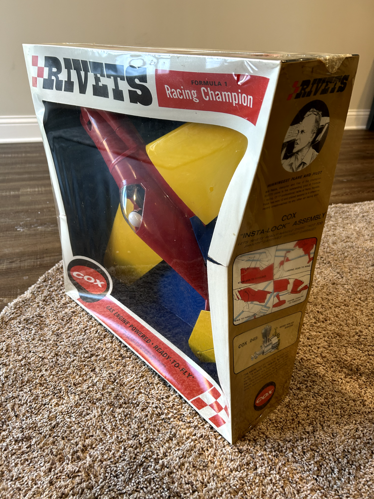 Cox Vintage Rivets Racer NEW IN FACTORY SEALED BOX | eBay