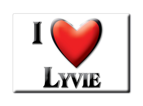 Lyvie France Nom De Famille Prénom Cadeau Aimant Anniversaire Love | eBay