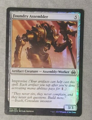 Foil Foundry Assembler Aether Revolt - Magic the Gathering mtg Artifact | eBay