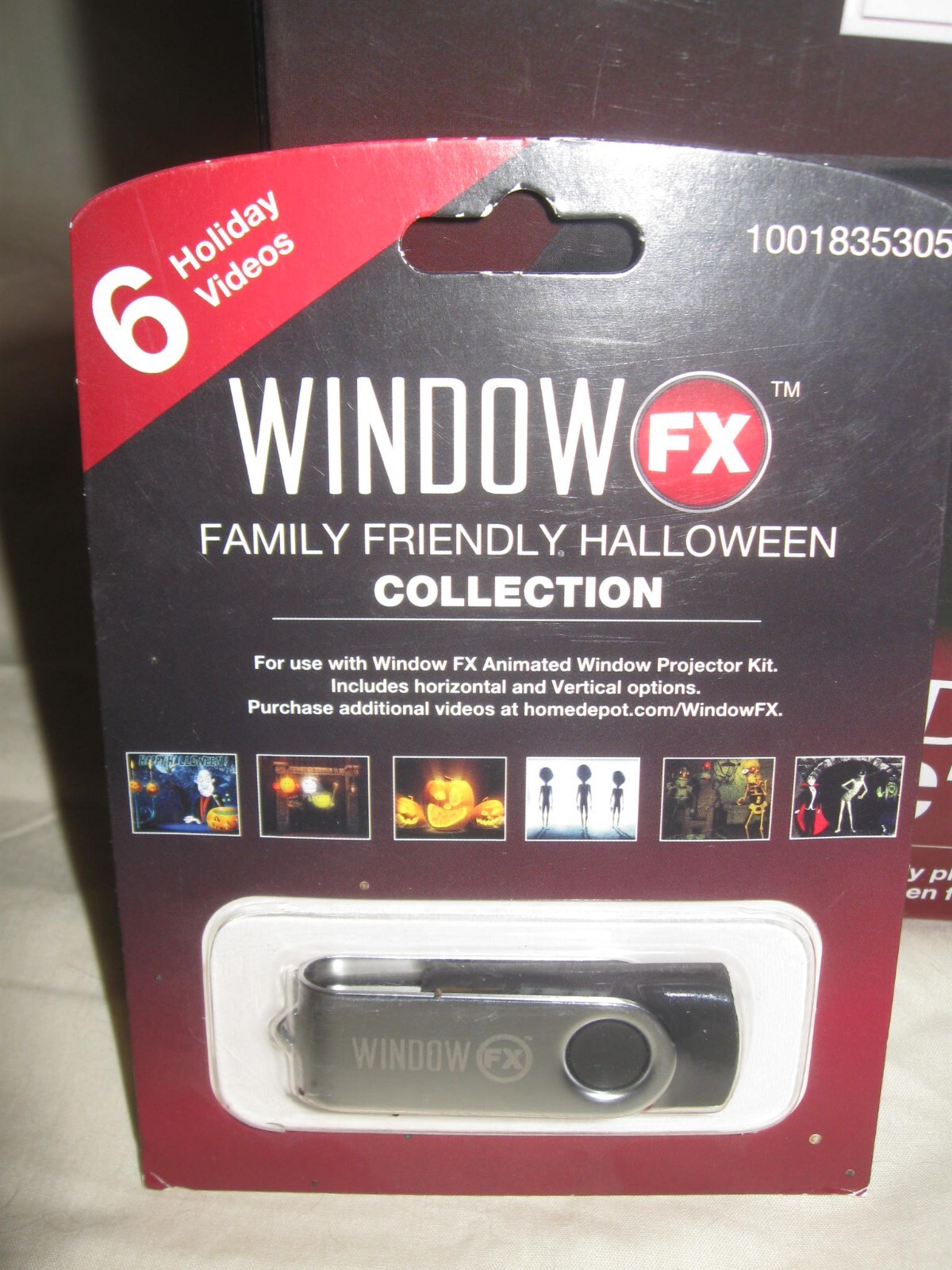 NEW Window FX Animated Window Holiday Projector Kit Christmas New Year ...