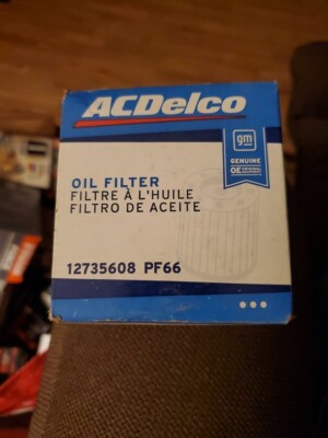 New ACDelco Genuine Oil Filter 12735608 PF66 | eBay
