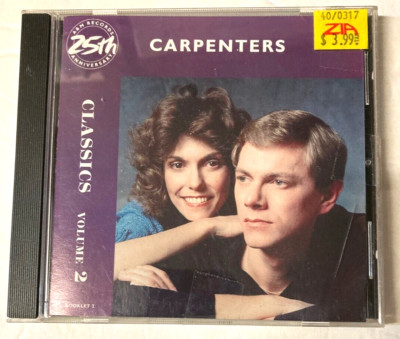 Carpenters! ~Classics! ~Volume 2! ~Disc 2! ~CD! ~14-Tracks! ~Pop / Rock ...