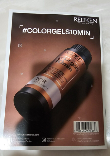 Redken Lot Of 4 Color Gels Lacquers 10 Minute Colors & Wall & Swatch ...