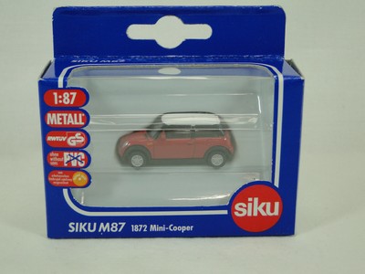 Siku 1872 Mini Cooper NEU OVP M87 1:87 | eBay
