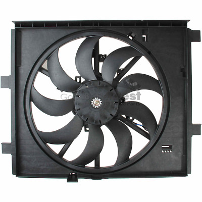 One New TYC Dual Radiator and Condenser Fan Assembly 622960 for Nissan ...