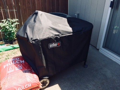 Weber 7152 Grill Cover with Storage Bag For Performer Premium and ...