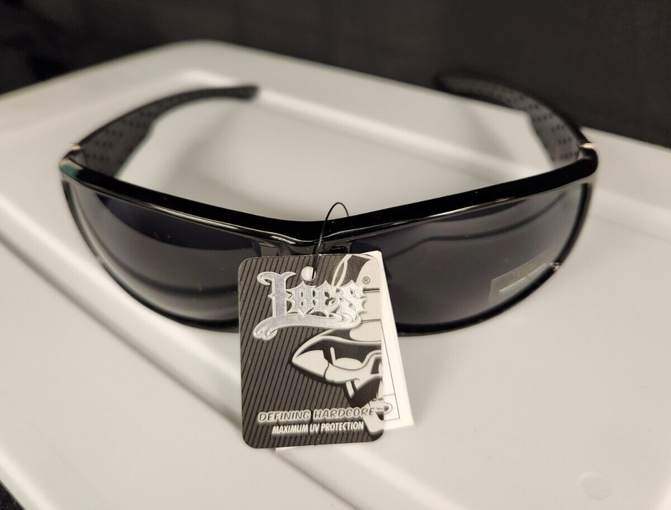 LOCS 9078 Black Sunglasses | Authentic Hardcore Gangster Motorcycle ...
