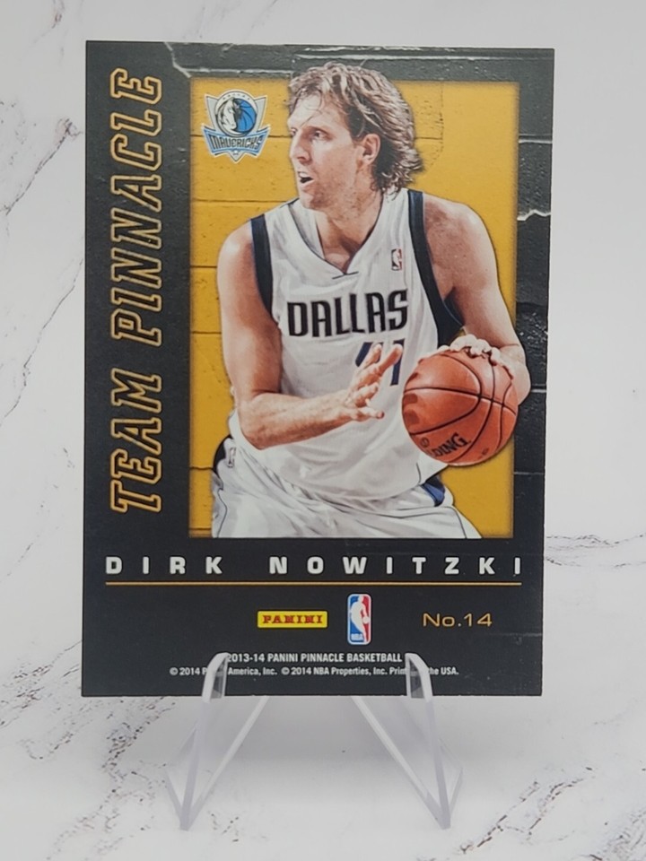 2013-14 Panini Pinnacle Team Artist Proof Kevin Love Dirk Nowitzki #14 ...