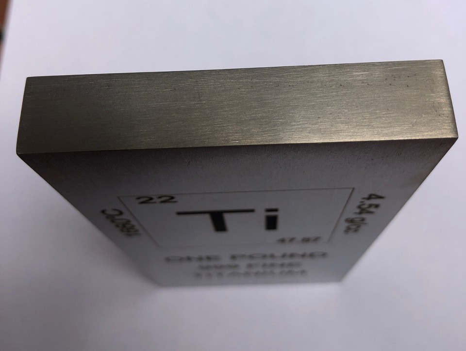 1 (One) Pound Titanium Bullion Bar | eBay