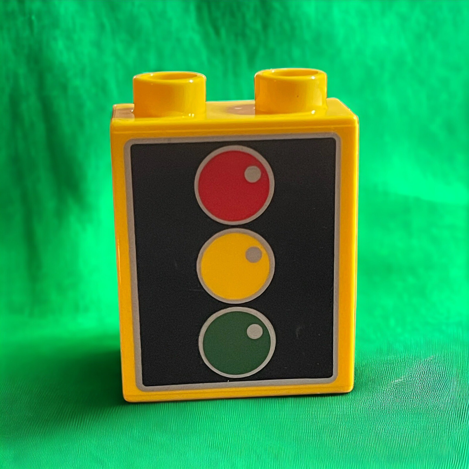 Duplo special block - yellow traffic light block-combined shipping ...
