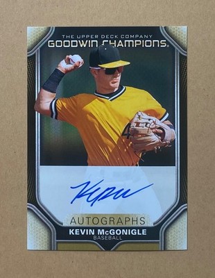2024 UD Goodwin Champions #A-MG Kevin McGonigle Rookie Autograph RC ...
