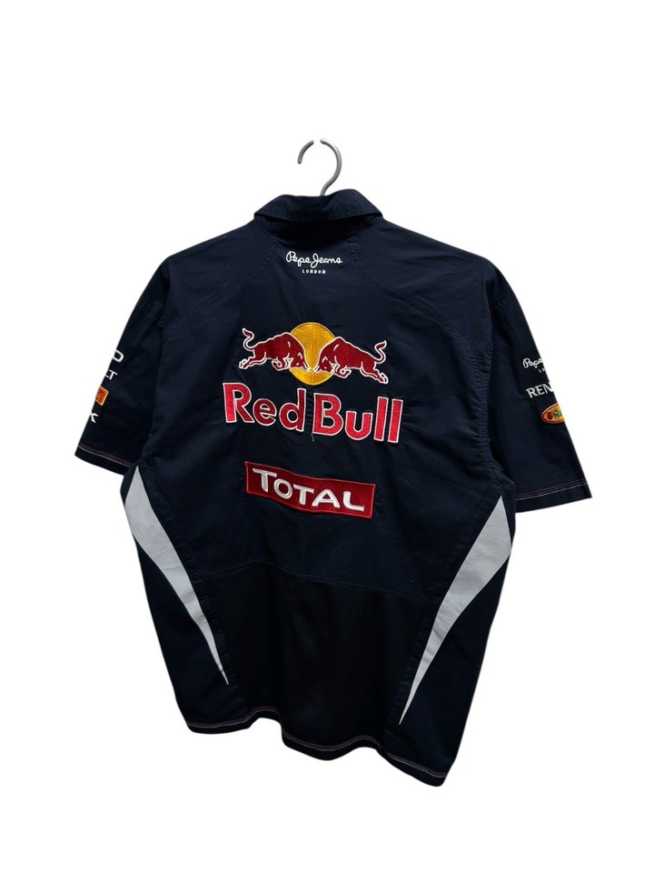 Men’s Red Bull F1 Pepe Jeans Infinity Shirts Racing Embroidered Logo SZ ...