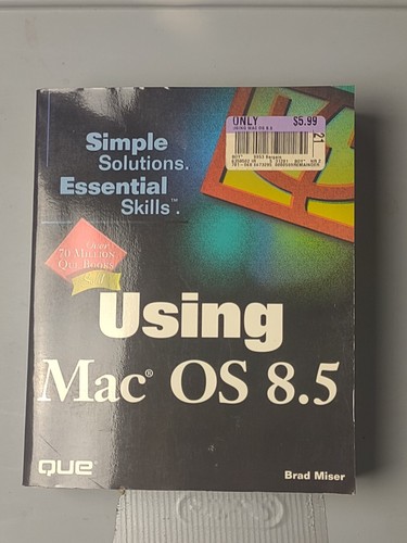 USING Mac OS 8.5 SIMPLE SOLUTIONS ESSENTIAL SKILLS 102023 | eBay