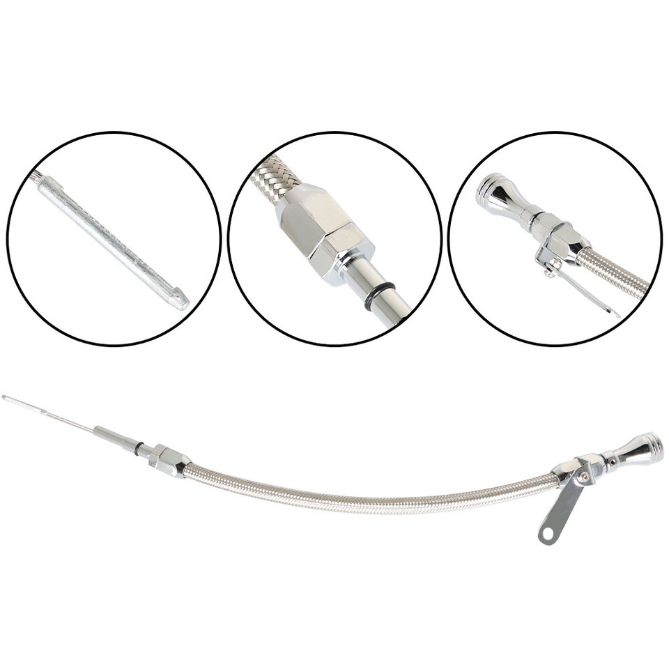 Labwork LS Flexible Stainless Oil Dipstick For LS1 LS2 LS2 4.8L 5.7L 6. ...