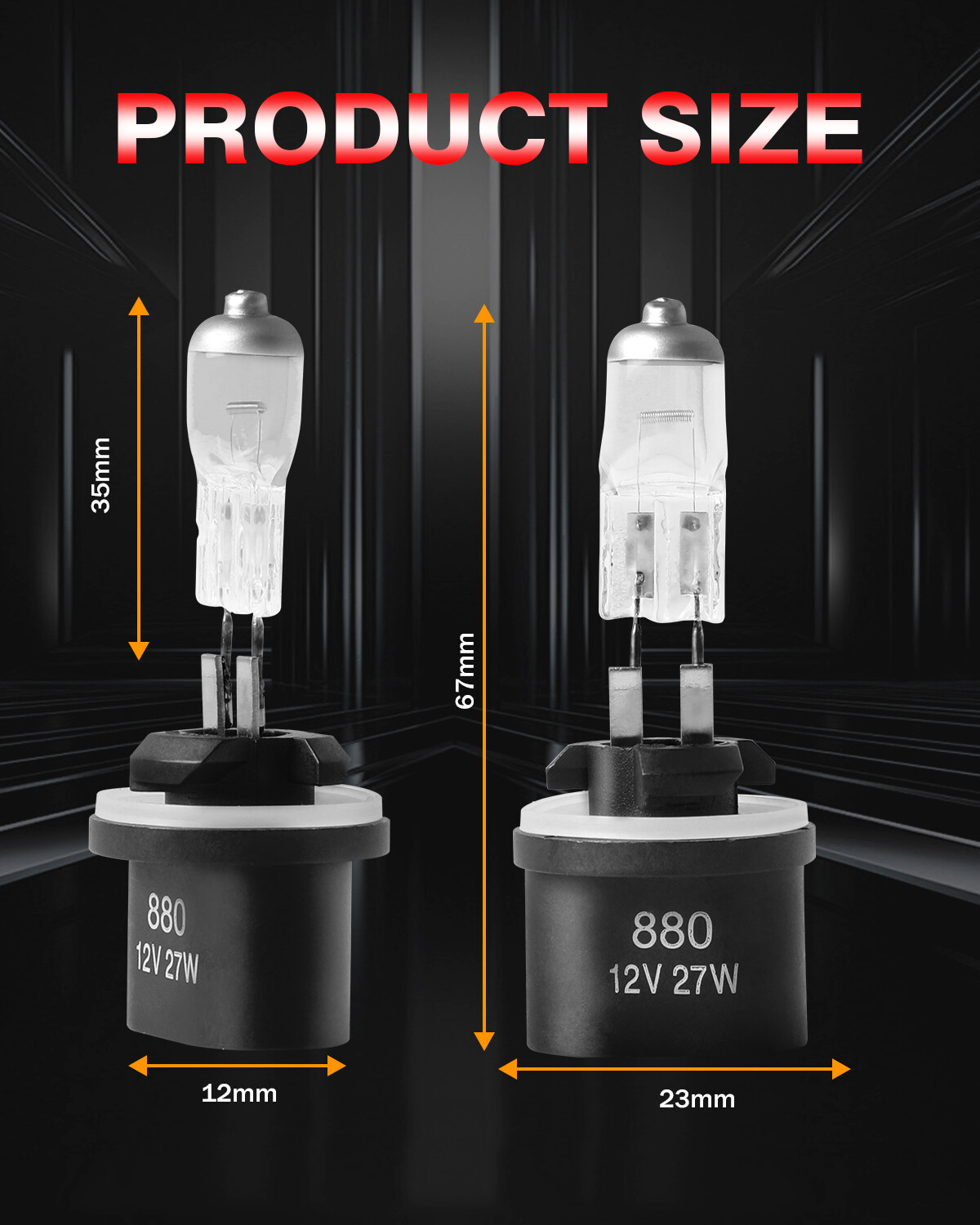 For Nissan Armada 2005-2010 Titan 2004-2015 -2pc 880 899 Halogen Fog ...