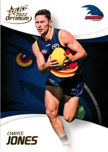 2022 ADELAIDE CROWS AFL Card CHAYCE JONES Optimum | eBay
