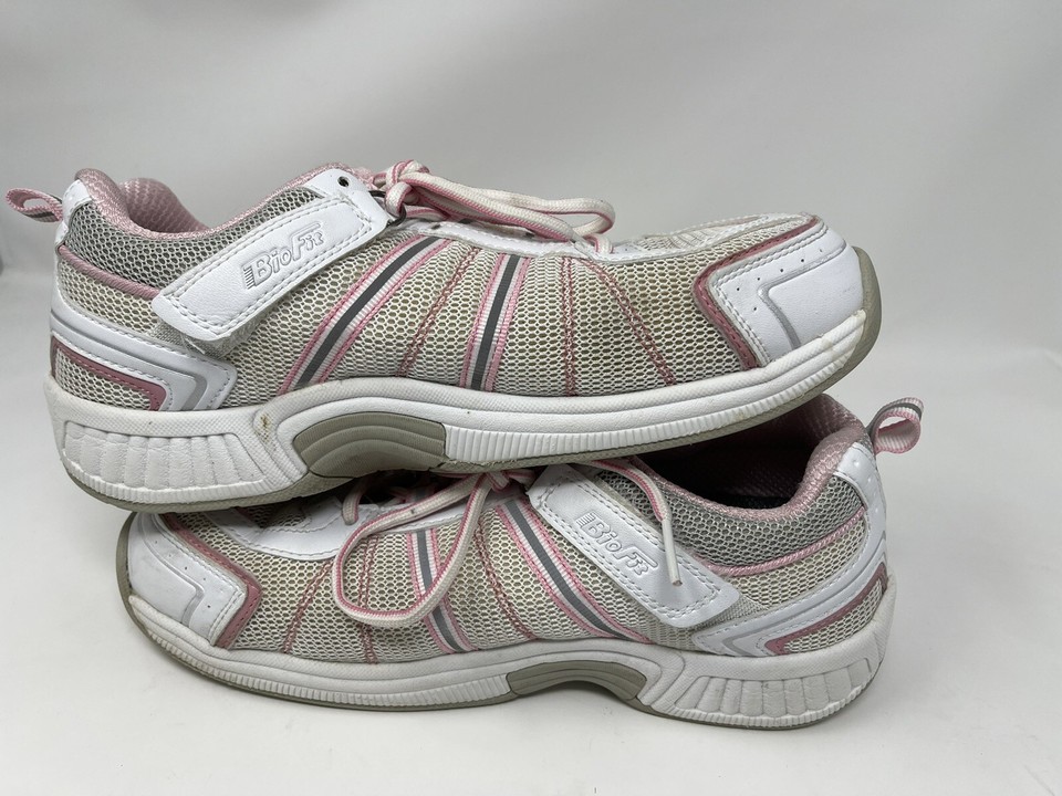 Biofit, Women's Orthofeet 916 Athletic Shoe Size 8 D WIDE Pink And ...