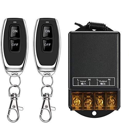 Wireless Remote Switch,110V/120V/240V /30A Relay Wireless RF Switch for ...