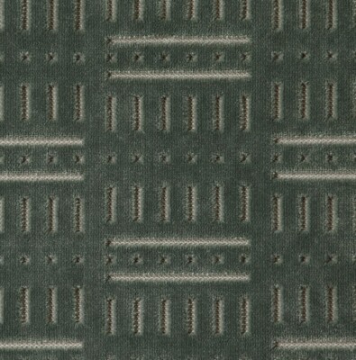 POLLACK CUT VELVET UPHOLSTERY FABRIC 5136/05 BRUSSELS IN SERGEANT 8 YD ...