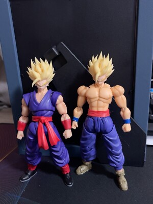 CUSTOM Dragon Ball SHF s.h.figuarts gohan 2 pcs | eBay