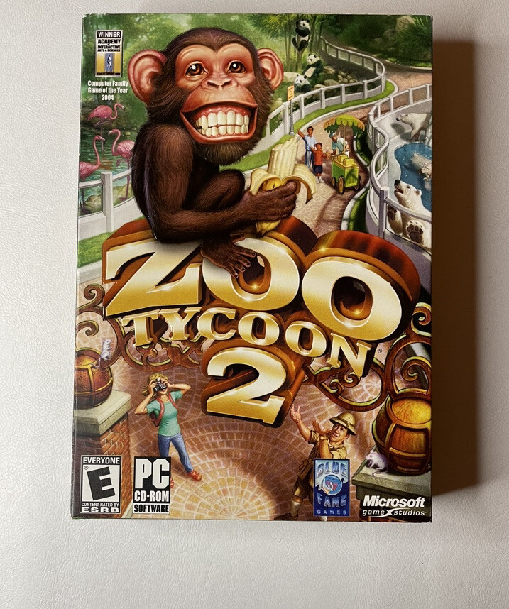 Zoo Tycoon 2 PC CD Rom Video Game 2004 Microsoft In Box User Guide | eBay