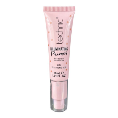 Technic Illuminating Primer - Glow Prep Makeup Foundation Base Smooth ...