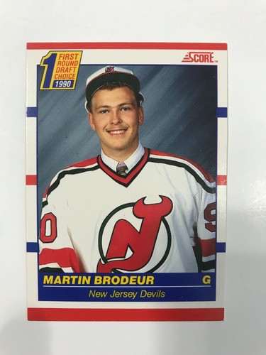 1990-91 SCORE #439 MARTIN BRODEUR RC ROOKIE CARD | eBay