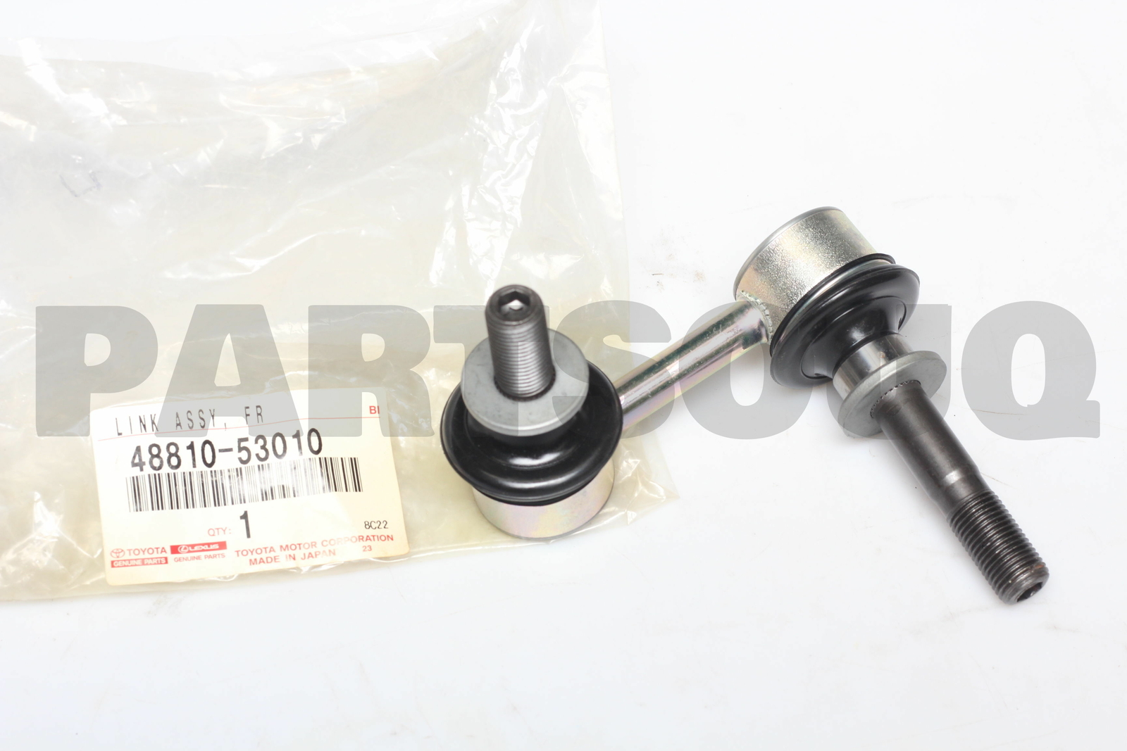 4881053010 Genuine Toyota LINK ASSY, FRONT STABILIZER, LH 48810-53010 ...
